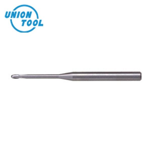 ユニオンツール 超硬ボールエンドミル|特長:樹脂加工用ロングネックボールエンドミルです。 首部のアンダーカット処理により深溝形状の加工に最適です。