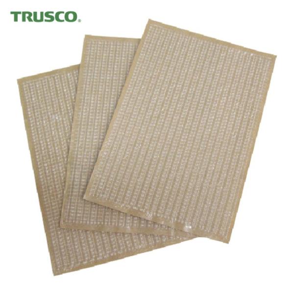 特長●トラックシート用ポリエステル生地を使用しており、耐久性に優れています。●裏面粘着剤付で、はく離紙をはがすだけで使用できます。●トラックシートや幌の荷物や骨組みが当たる部分にあらかじめ貼ることで摩耗・破れの予防補強となります。用途●トラ...