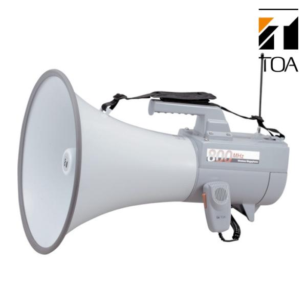 TOA 拡声器|特長:高音質で聞き取りやすい音質です。 主要部分を抗菌処理しています。 ワイヤレスチューナーユニットWTU・1720(別売)を搭載でき、ワイヤレスマイクWM・1220を使って離れた場所からの拡声ができます。