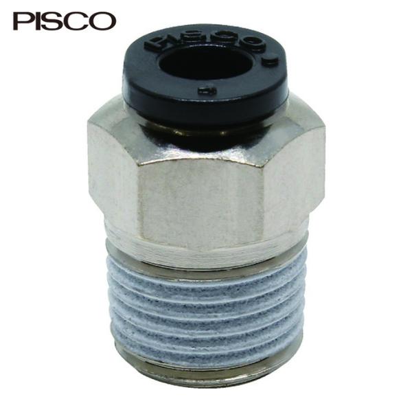 PISCO チューブ継手(ストレート)|特長:スタンダードタイプに比べ、容積比40%の小型化に成功したワンタッチ継手です。 開放リングを楕円形状にすることで、超小型にもかかわらずチューブの脱着が簡単です。