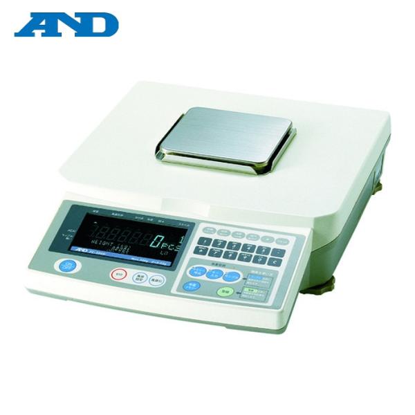 A&amp;D 電子天びん(カウンティング機能付)|特長:自動精度向上機能(ACAI)付です。 大型の計量台(最大1200kgまで)と組み合わせて軽量から重量級までの計測が可能です。 アルミダイカストフレームの堅牢設計です。