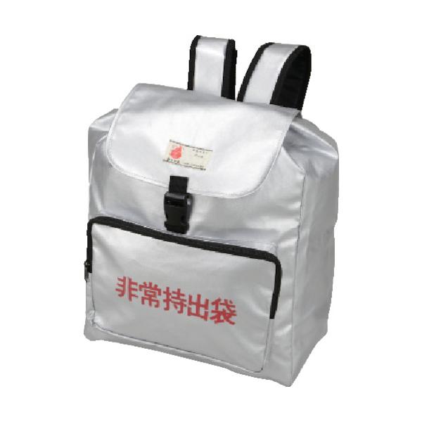 大明企画 非常用持出袋|特長:(公財)日本防炎協会認定品で、両手があくリュック型の非常袋です。