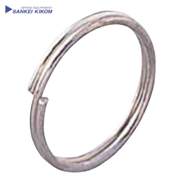 サンケー キーホルダー|特長:外れる心配のない二重リングです。 キーの種類や用途に合わせてサイズバリエーションをそろえています。 材質:スチール。
