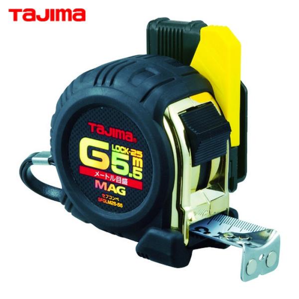 特長●260mT（ミリテスラ）の強力磁石により、爪が鉄骨に吸着します。●弾力ある弾性樹脂でコンベ全体をガード、落としても建材を傷つけにくいです。●ヨンゴーゴーピッチ表示付です。●片手で簡単に脱着できる落下防止用ベルトホルダー付です。