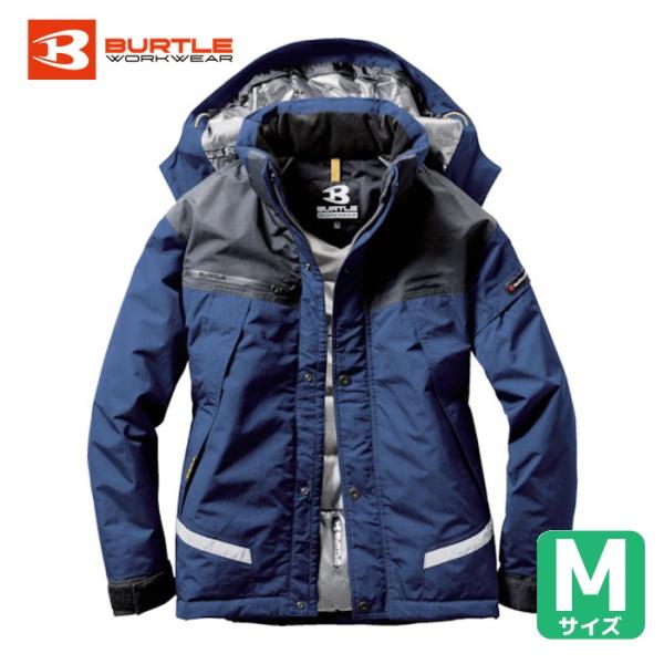 BURTLE 防寒ジャケット|特長:身頃の前後、袖に反射材を装着し、夜間の視認性を強調しています。 体温を逃がさず湿気を放出し、雨・風をブロックするDELTA DRY仕様です。 水の染み込みを抑える耐水圧10000mmのDELTA DRYで...
