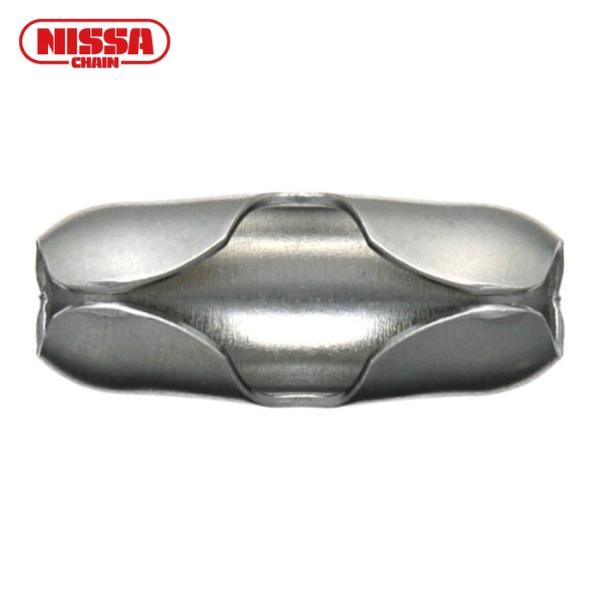 ニッサチェイン ボールチェーン|特長:ボールチェーンの連結金具です。 取り付けも容易です。