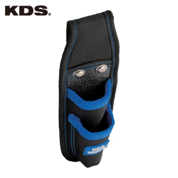 KDS 工具差し|特長:L型カッター本体と替刃10枚入りが差し込めます。 糸は剛性のある1680デニールポリエステルオックスです。 引っかかりなく差し込める背板付きです。