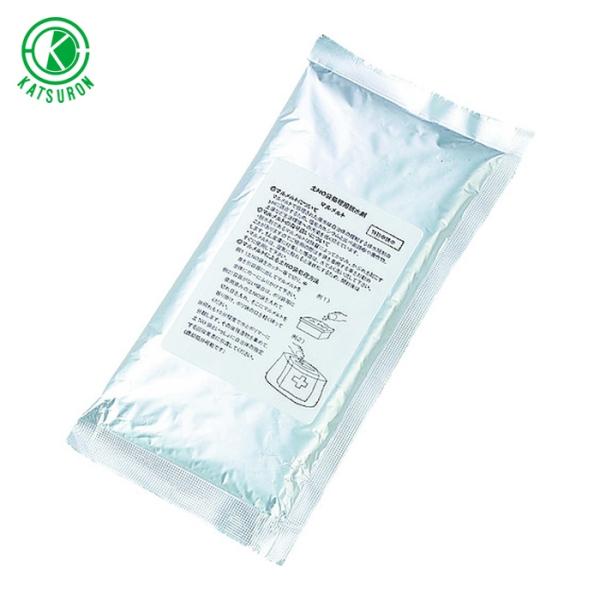 丸和ケミカル 土のう|特長:「土No袋」を使い終わった後、吸水ポリマーを水に戻します。 725の脱水のみ3個使用、その他は1個使用です。 脱水処理時に発生する水は中性(pH6。