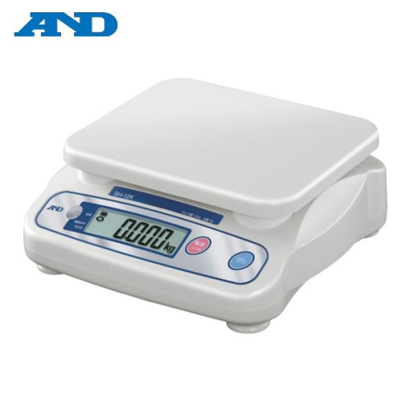 A&amp;D デジタルはかり|特長:計量皿までの高さ(全高)が低く、載せ降ろしが容易で、連続作業の負担を軽減します。 ワンタッチで計量皿の重さをゼロにできます。 (風袋引き可能)・1/2000の高分解能で細かく計量できます。