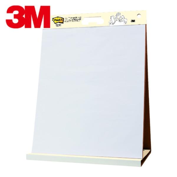 3M フリップチャート|特長:画板サイズの台紙付パッドで、1枚ずつはがして自由に掲示できます。 QC活動や生産現場のアイディア出しに最適です。 どこにでも持ち込んですぐ使えます。