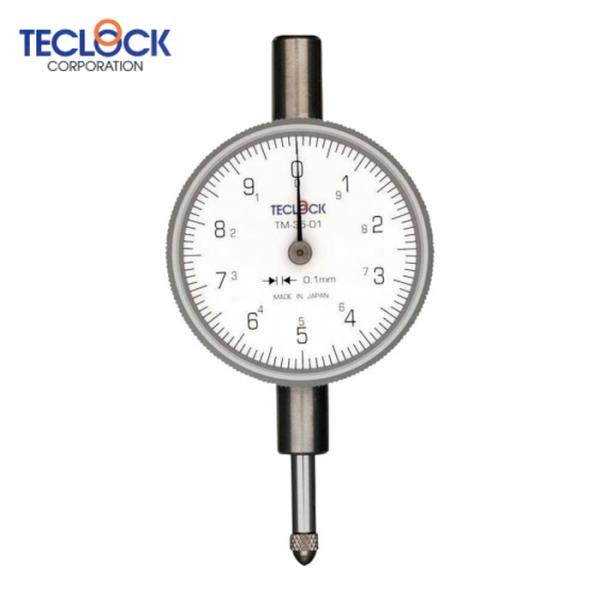 TECLOCK ダイヤルゲージ|特長:小型軽量、取り扱いが容易で高精度のため、長さの測定器として多分野で広範囲にわたって活用されています。