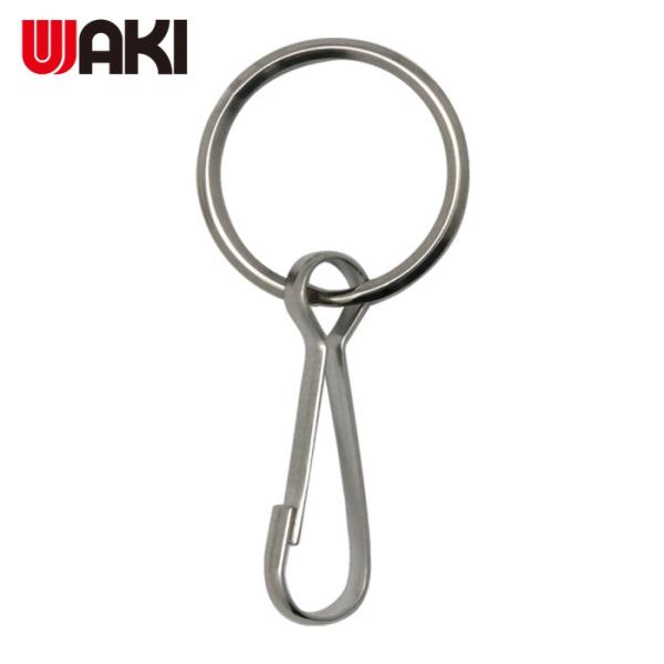 WAKI フック|特長:小型・軽量でワンタッチで着脱可能です。