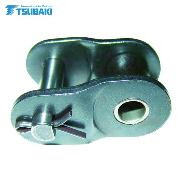 椿本チエイン ローラーチェーン継手|特長:JIS、ASME、ISOに準拠した世界規格品であり、安心してお使いいただけます。 摩耗寿命2倍・電動能力33%向上。