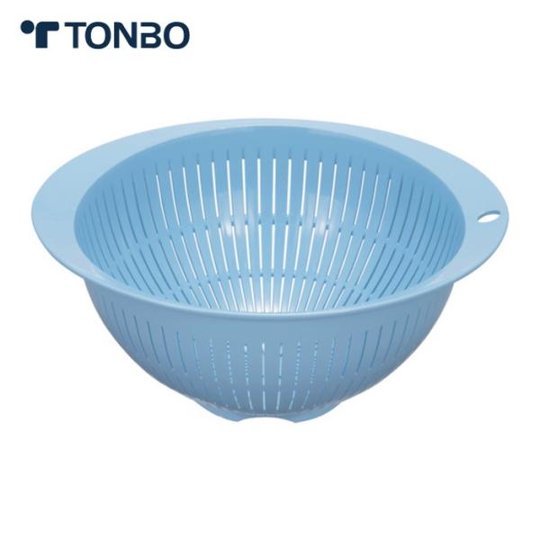TONBO ザル・カゴ|特長:樹脂製で水に強く水切りに最適です。 中底が広くたっぷり水切りが可能です。 SIAA抗菌加工で清潔にお使いいただけます。