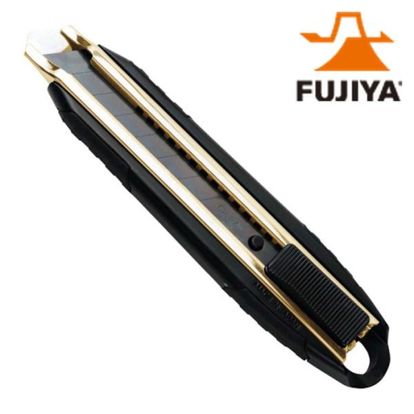 フジ矢 カッターナイフ|特長:アルミダイキャストの強靭ボディで強度アップ。 ワンタッチで刃が出せしっかりロックするオートロックスライダー。 エラストマト強化ポリプロピレンのダブルインジェクション成型。
