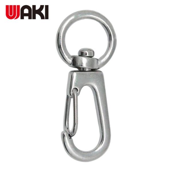 WAKI フック|特長:小型・軽量でワンタッチで着脱可能です。