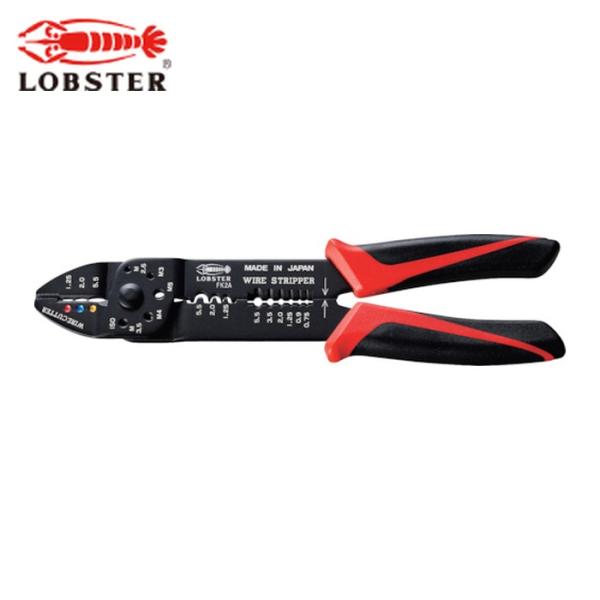 エビ 手動圧着工具|特長:グリップにはエラストマー樹脂を採用しています。 ボルトをカットする時も、握りやすく手が痛くなりにくいグリップです。