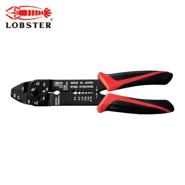 エビ 手動圧着工具|特長:グリップにはエラストマー樹脂を採用しています。 ボルトをカットする時も、握りやすく手が痛くなりにくいグリップです。