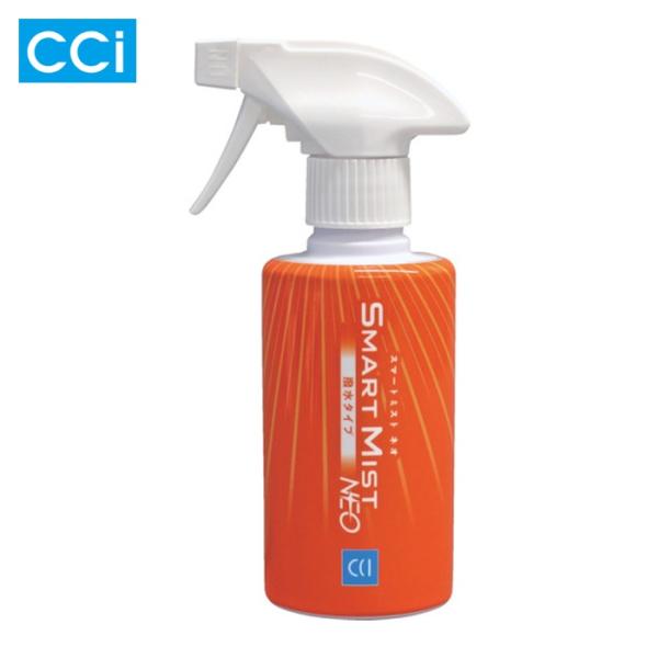 CCi ガラス用クリーナー|特長:ナノ粒子の「ガラス系ポリマー」に撥水効果の優れた「フッ素系ポリマー」を配合し、撥水力を強化しています。 スプレーして拭くだけの簡単作業です。 通常品(180mL)に対しプラスチック使用量を83%削減しています。