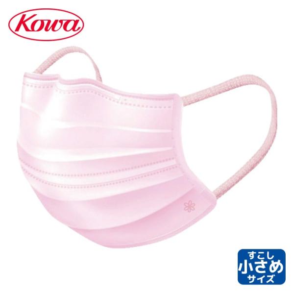 興和 一般作業用マスク|特長:プロテクトコートでファンデーションがつきにくく、メイクはいつもキレイなままです。