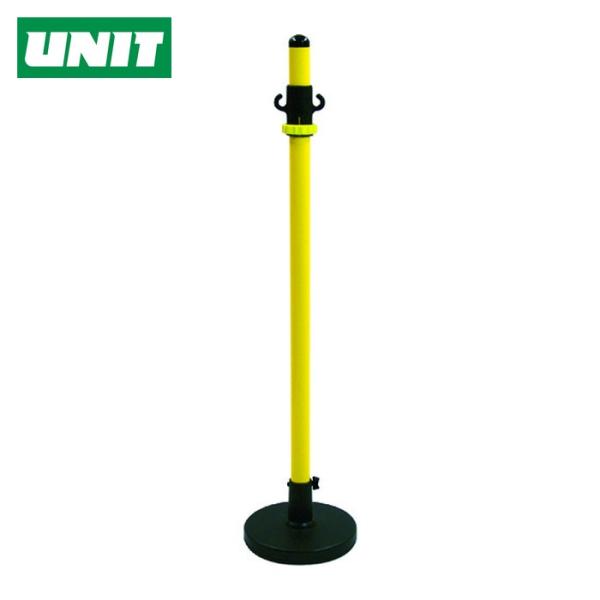 ユニット プラチェーンスタンド|特長:作業所内の区画や立入制限にご利用いただけます。 60°ほど傾けても転倒しません。