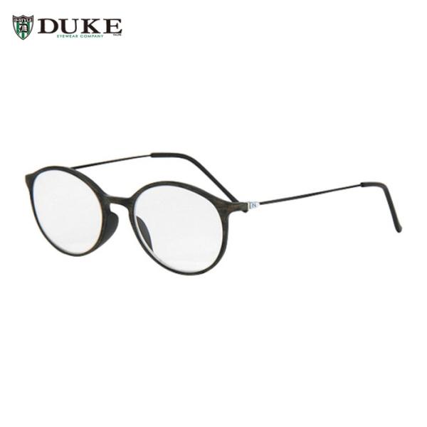 DUKE 老眼鏡|特長:使う人の年齢や性別を問わない飽きのこないデザインです。 スリムに洗練されたラウンド型フレームに、無駄をそぎ落としたミニマムでスキニーなテンプルが軽やかです。 UV&amp;BLUE光線カット機能のレンズは、目へのダメ...