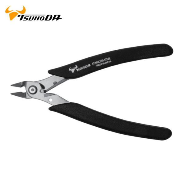 TTC ニッパ(ステンレス刃)|特長:片刃仕様により切断面が平滑で仕上りがキレイになります。 まな板刃の上を切刃が削ぐように切り落とすのでバリが残りません。 後処理を省き作業時間を大幅にカットします。