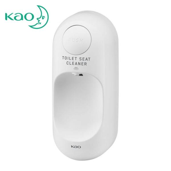 Kao トイレ洗剤・除菌剤用ディスペンサー|特長:便座除菌クリーナー「V・SAVE」専用ディスペンサーです。 1プッシュは、約0。 3mLです。