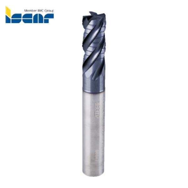 イスカル 超硬ラフィングエンドミル|特長:背分力を抑制し、主軸動力の低い機械においても高負荷加工が可能です。