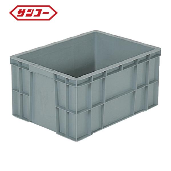 サンコー ボックス型コンテナ|特長:全面ベタ目の多目的コンテナーです。