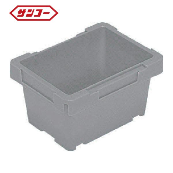 仕様●容量(L)：0.8●色：ライトグレー●外形寸法(mm)間口：155●外形寸法(mm)奥行：117●外形寸法(mm)高さ：80●有効内寸(mm)間口：121●有効内寸(mm)奥行：81●有効内寸(mm)高さ：71●ネスティング高さ(mm...