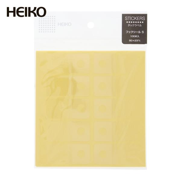 HEIKO ホワイトボード用品|特長:商品を吊るして陳列したいときに、パッケージの上部に貼り付けてフックに掛けられる状態にする便利なツールです。 耐荷重300g・100枚入り(10枚×10シート)。