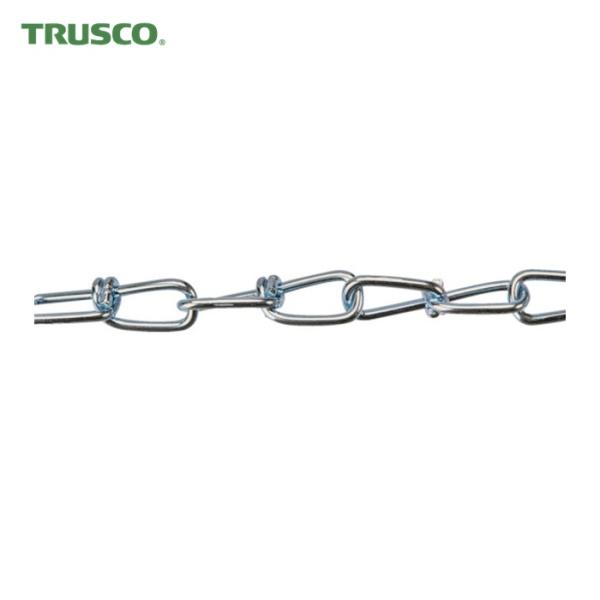 TRUSCO チェーン|特長:溶接を施さず複雑な曲げ加工により安定した強度があります。