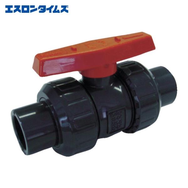エスロン 塩ビ製ボールバルブ|特長:耐食性にすぐれ、軽量でコンパクトなプラスチックバルブです。 酸性またはアルカリ性の薬品や海水で腐食することなく安心してご使用いただけます。 本体、部品材質は硬質塩化ビニール(PVC)の為、耐薬品性に優れて...