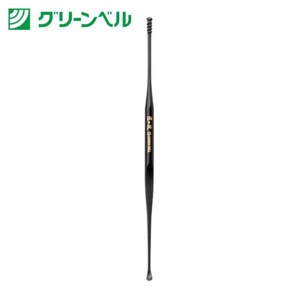 GREENBELL 耳かき|特長:フッ素樹脂加工だから滑りにくく耳垢がゴッソリ取れます。 衝撃に強く、竹製のように皿部が割れたり折れることがありません。 らせん形状は360度全方位の耳垢をからめ取り、皿形状はできるだけ薄く仕上げ、適度なしな...