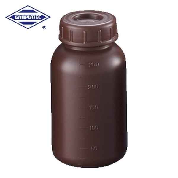 サンプラ ボトル|特長:高い遮光性により光の透過率が低く、ほぼ0%を達成しています。 USP(アメリカ薬局方)基準準拠品です。