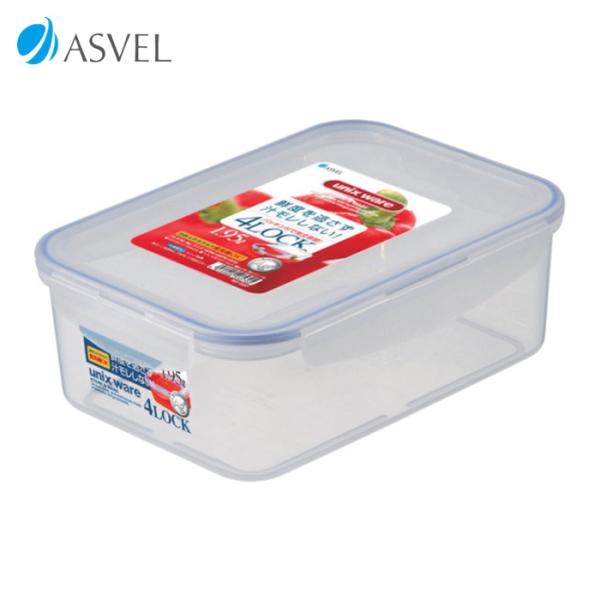 unix 食品用容器|特長:パッキン付の4カ所ロックで完全密閉、耐熱・耐冷で『汁漏れ』『臭い漏れ』の心配はありません。 便利な容器目盛付です。 パッキンが簡単に取り外せて洗えます。