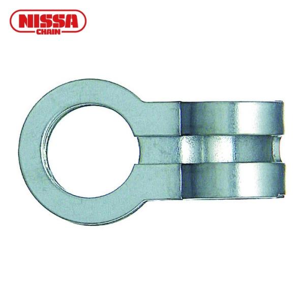 ニッサチェイン ボールチェーン|特長:ボールチェーンの先端金具です。 取り付けも容易です。