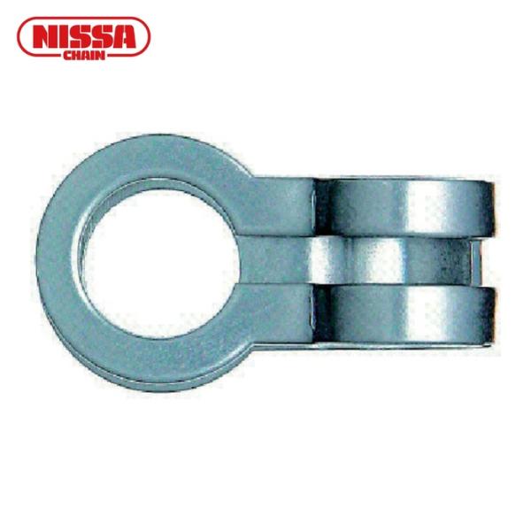 ニッサチェイン ボールチェーン|特長:ボールチェーンの先端金具です。 取り付けも容易です。