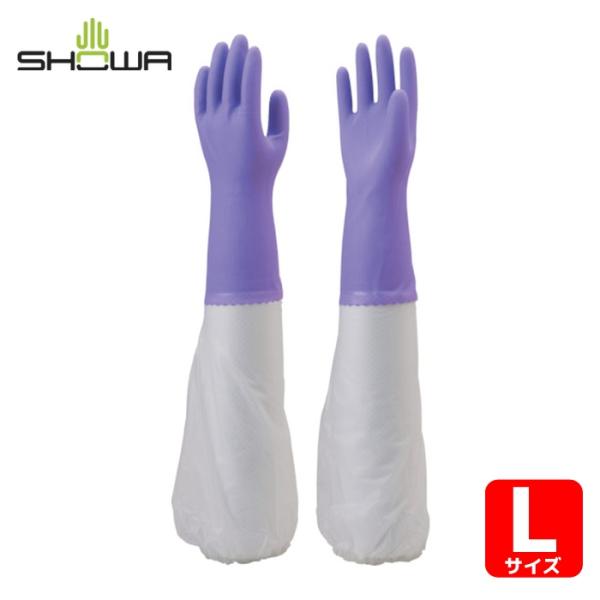 特長●手袋部分は厚手でやわらかく、傷つきやすい指先は2度づけ加工で強化しています。●肩口までのロングタイプで腕全体を保護できます。●裾部分のゴムでズリ落ちを防止します。●手袋内面には抗菌防臭加工の裏毛を施しています。用途●自動車関連業。●農...
