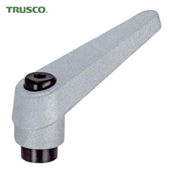 TRUSCO クランプレバー|特長:位置調節付クランピングレバーです。 レバーを引き上げると内部の噛み合いが離れ任意の位置に動かすことができ、レバーを離せば噛み合います。