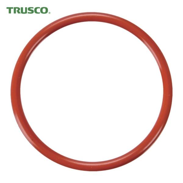 TRUSCO Oリング|特長:Oリングは食品設備や水回り、半導体装置等の広範囲の産業に使用され、最も汎用性のあるシール材です。 シリコンゴムのため優れた耐熱性をもつ、規格材質です。