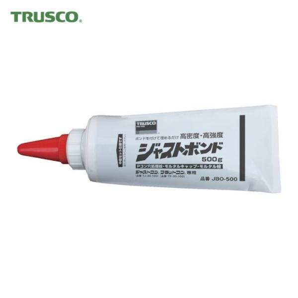 TRUSCO 型枠関連用品|特長:ジャストコン(TJ30100)、フラットコン(TF30100)の追加用ジャストボンドです。 溶剤不使用、毒性・引火性がありません。