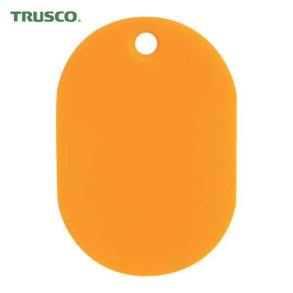 TRUSCO 小判札|特長:カラーが豊富で管理などに便利です。 ラベルを貼って使用したり、マーカー等での記入も可能です。