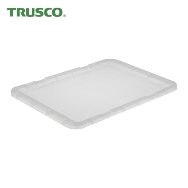 TRUSCO ボックス型コンテナ用フタ|特長:本体TSK・910の外寸と同サイズの為、本体からフタがはみ出ることがありません。 フタをセットした状態で並べても無駄なスペースを取りません。