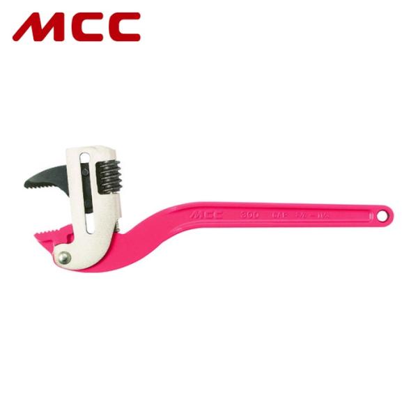 MCC コーナーレンチ|特長:従来のコーナーレンチより薄型広い口開きです。