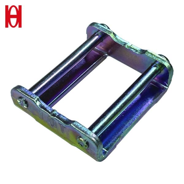 OH ベルト荷締機用パーツ|特長:金具を使用することで締め付けが簡単です。 ローコスト梱包なのでワンウェイ用輸送に最適です。