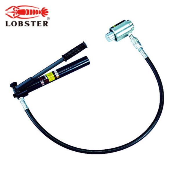 エビ 手動油圧式パンチャー用オプション|特長:油圧を利用した穴あけパンチ「エビパンチャー」用シリンダーです。