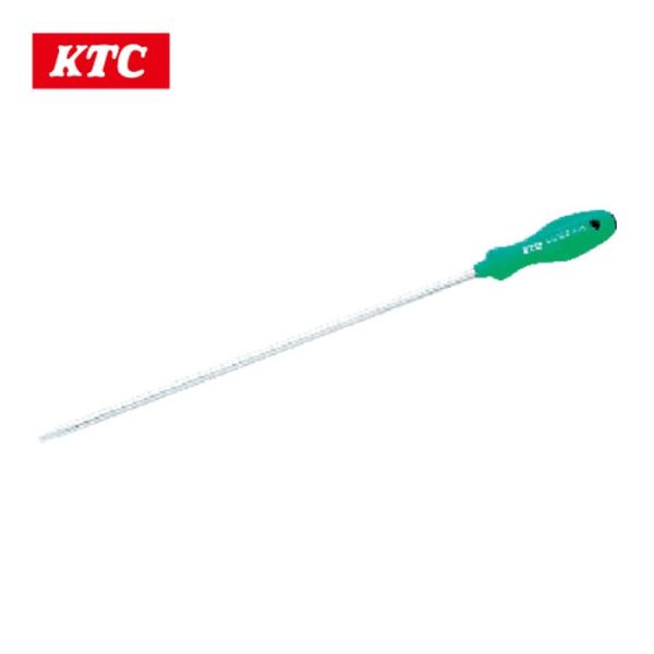 ・弾力があり、手に優しい樹脂グリップです。・軸は丸軸です。・刃先:[[-]]5.5・軸長(mm):288・全長(mm):383・軸:炭素鋼・グリップ:ポリプロピレン、エラストマー樹脂-ブランド: KTC メーカー: 京都機械工具カテゴリ: ...