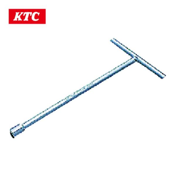 KTC T形レンチ|特長:一般品に比べハンドルが短くなっていますので、狭い場所での早回しに便利です。 ソケット部は6角形状です。